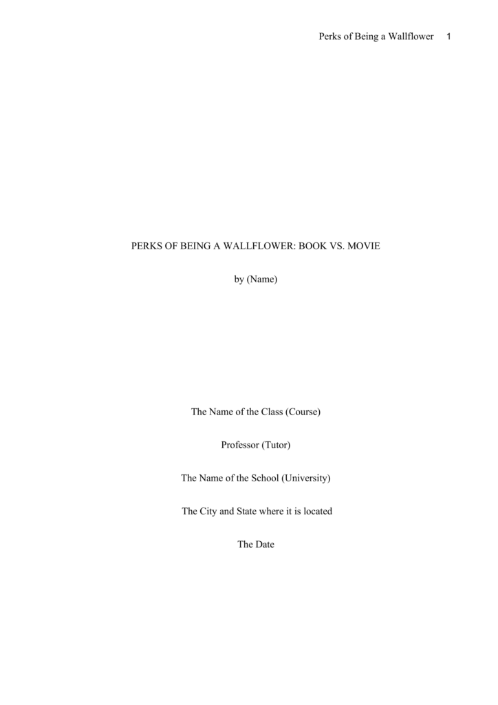 Book vs Movie Essay Sample ️ Bookwormlab.com