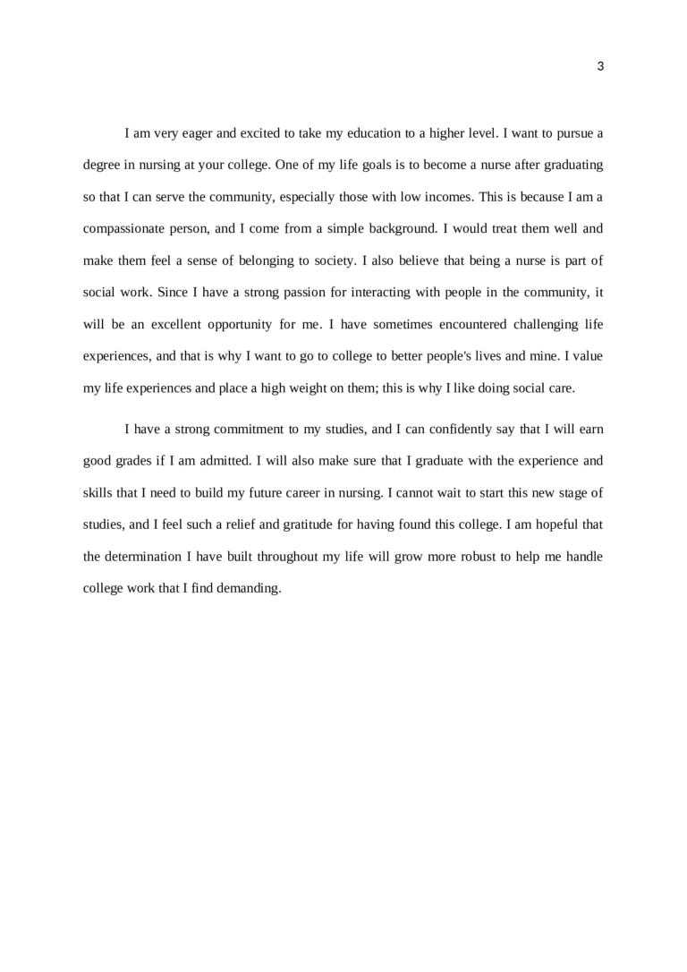 College Admission Essay Examples About Yourself, Sample