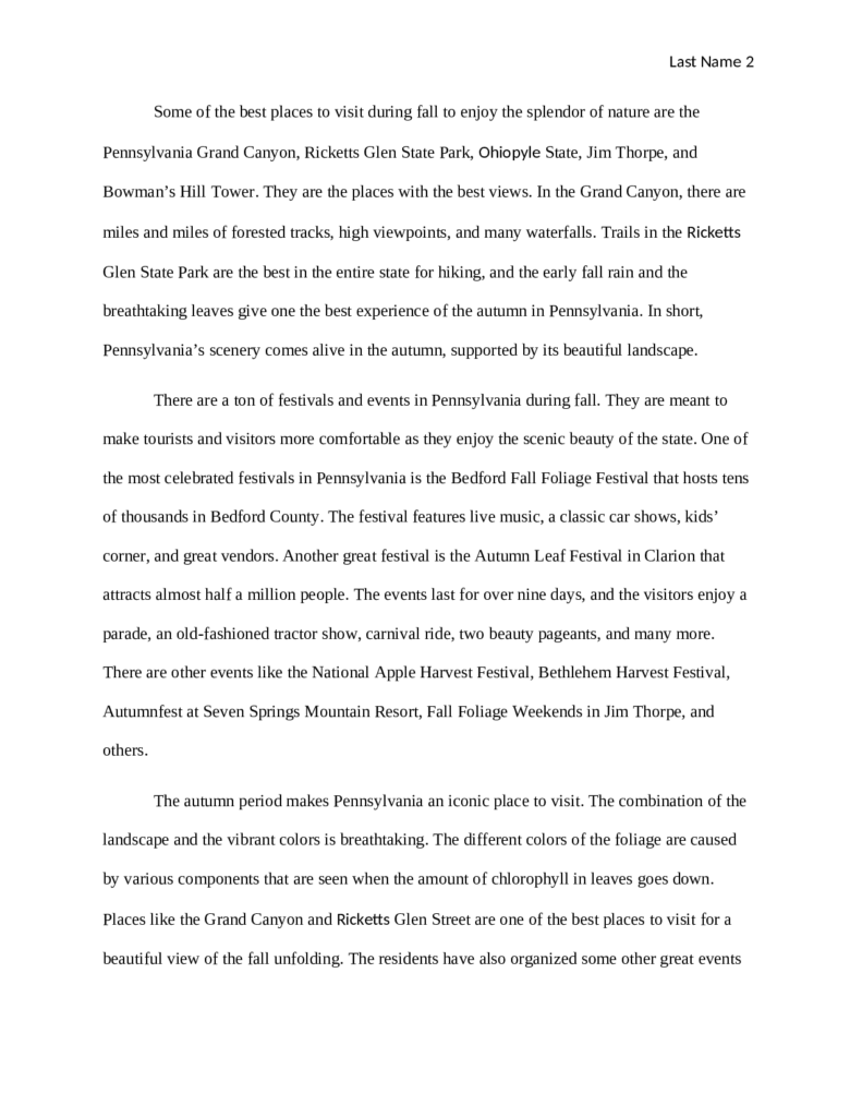 Descriptive Essay Examples Sample ️ Bookwormlab.com