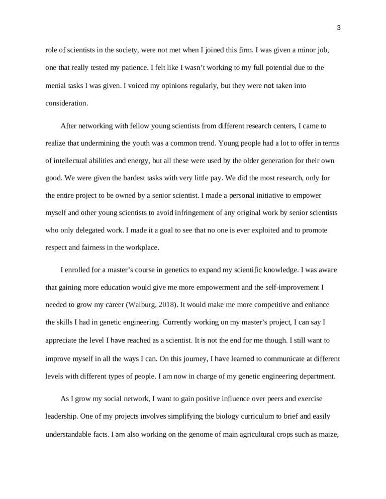 Educational and Career Goals Essay Examples Sample ️ Bookwormlab.com