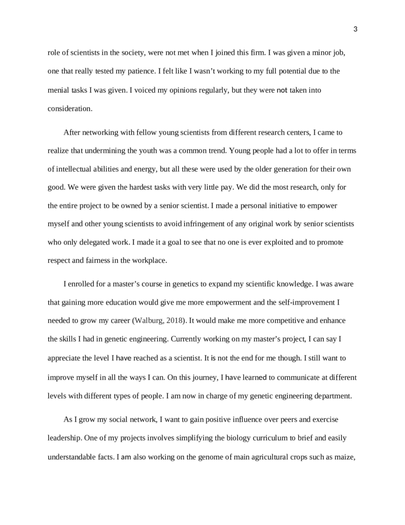 Educational and Career Goals Essay Examples Sample ️ Bookwormlab.com