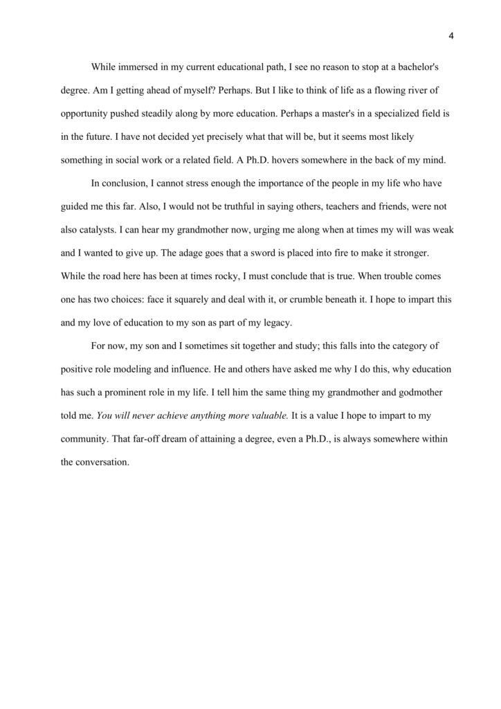 Reflective Essay Examples Sample ️ Bookwormlab.com