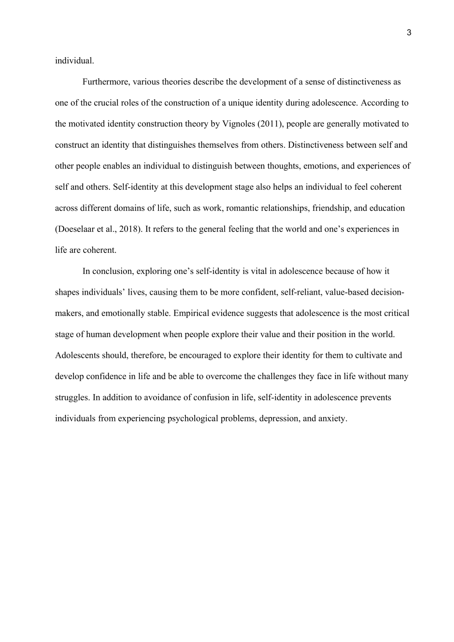 Self Identity Essay Sample ️ Bookwormlab.com